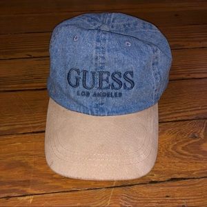 Guess | Accessories | Guess Denim Hat | Poshmark